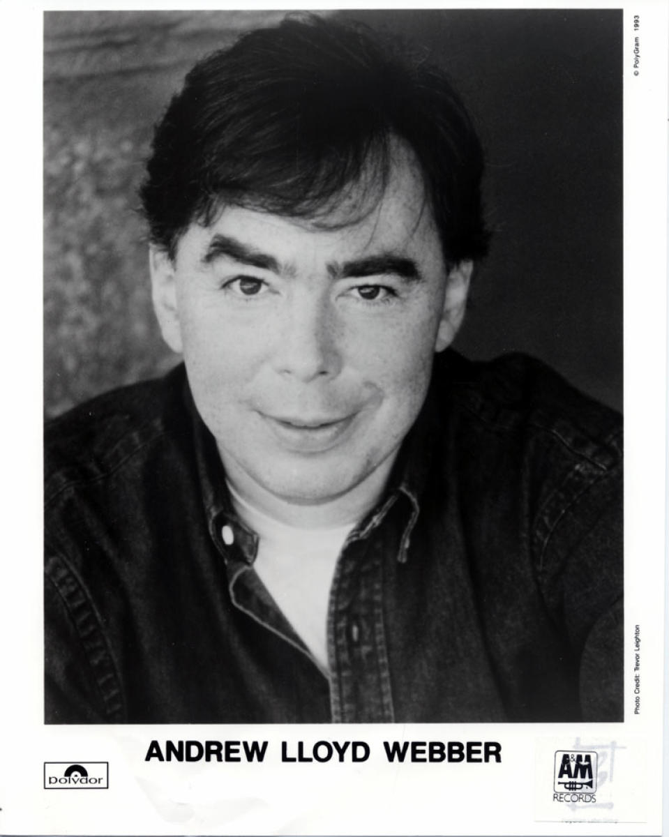 Andrew Lloyd Webber Vintage Concert Photo Promo Print at Wolfgang's