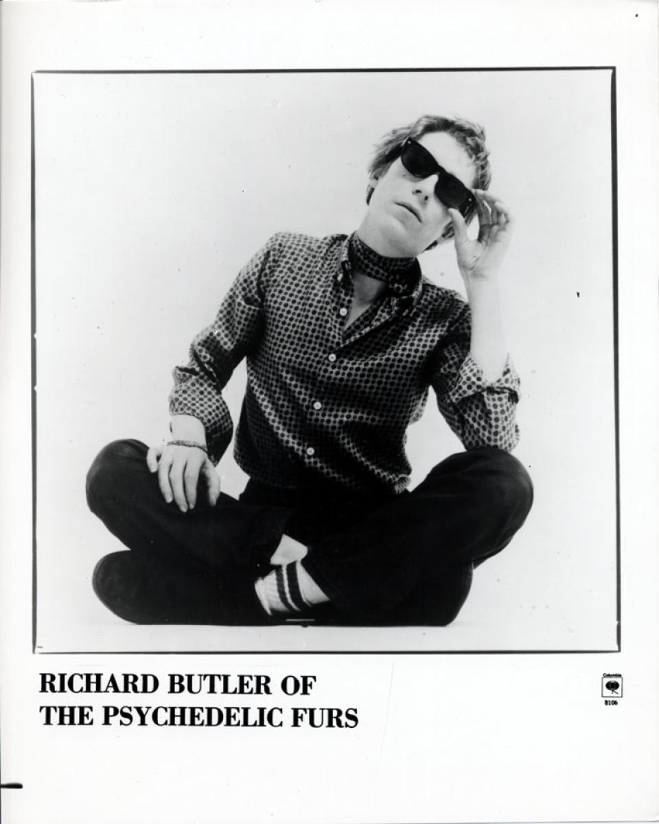 Richard Butler Vintage Concert Photo Promo Print at Wolfgang's