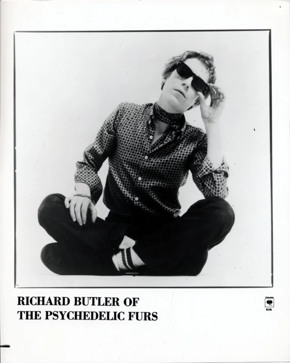 Richard Butler Vintage Concert Photo Promo Print at Wolfgang's