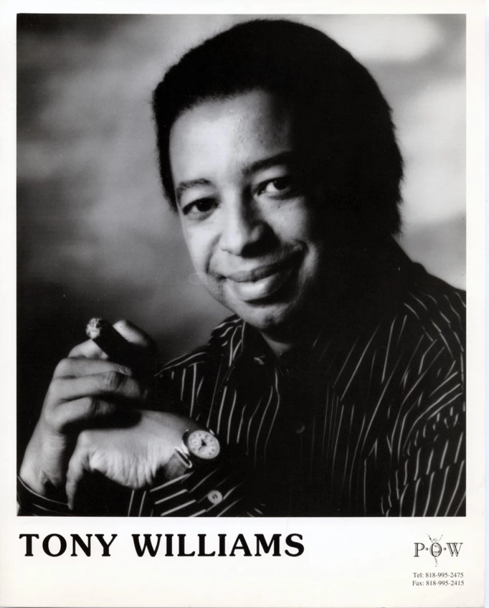 Tony Williams Vintage Concert Photo Promo Print at Wolfgang's