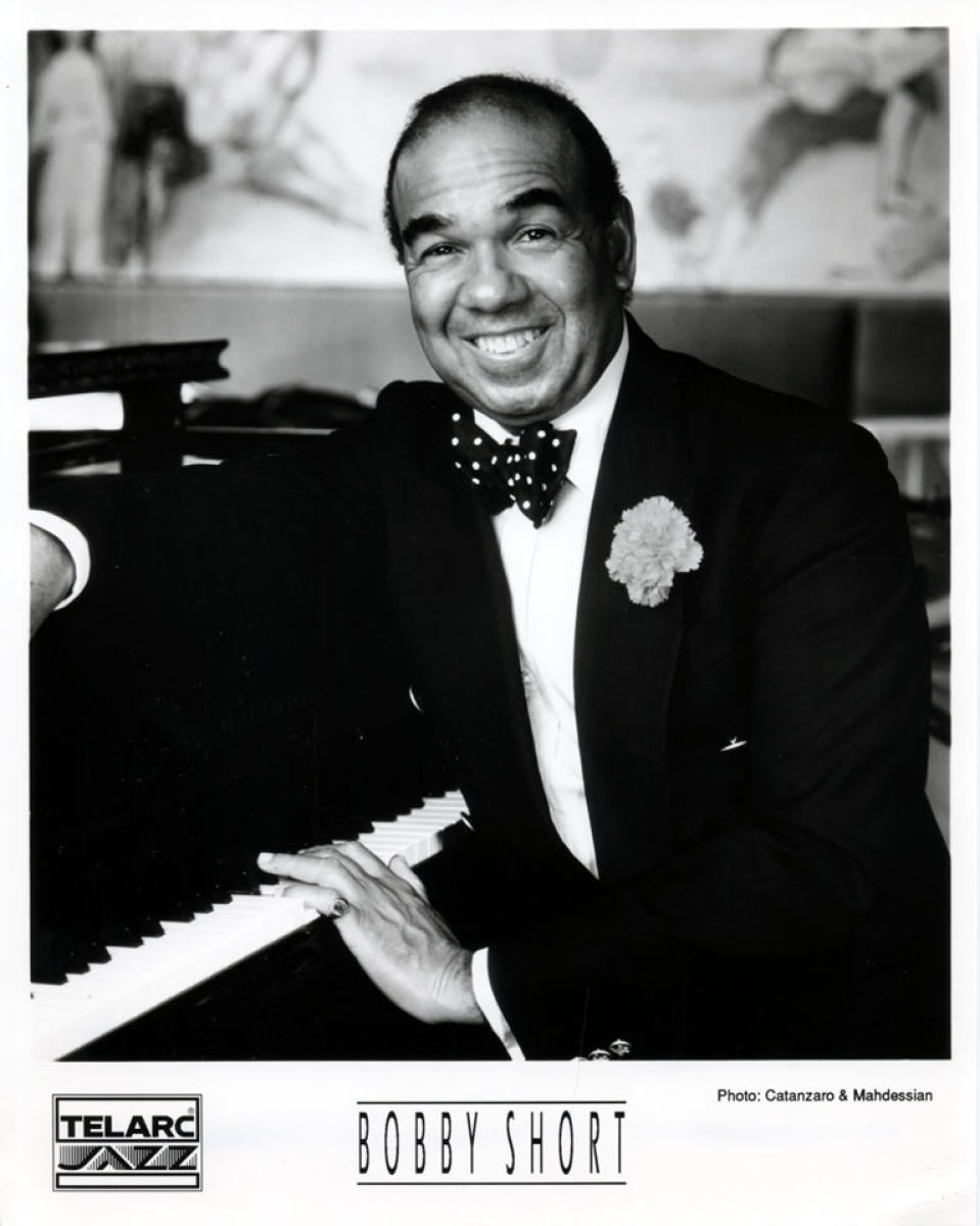 Bobby Short Vintage Concert Photo Promo Print at Wolfgang's