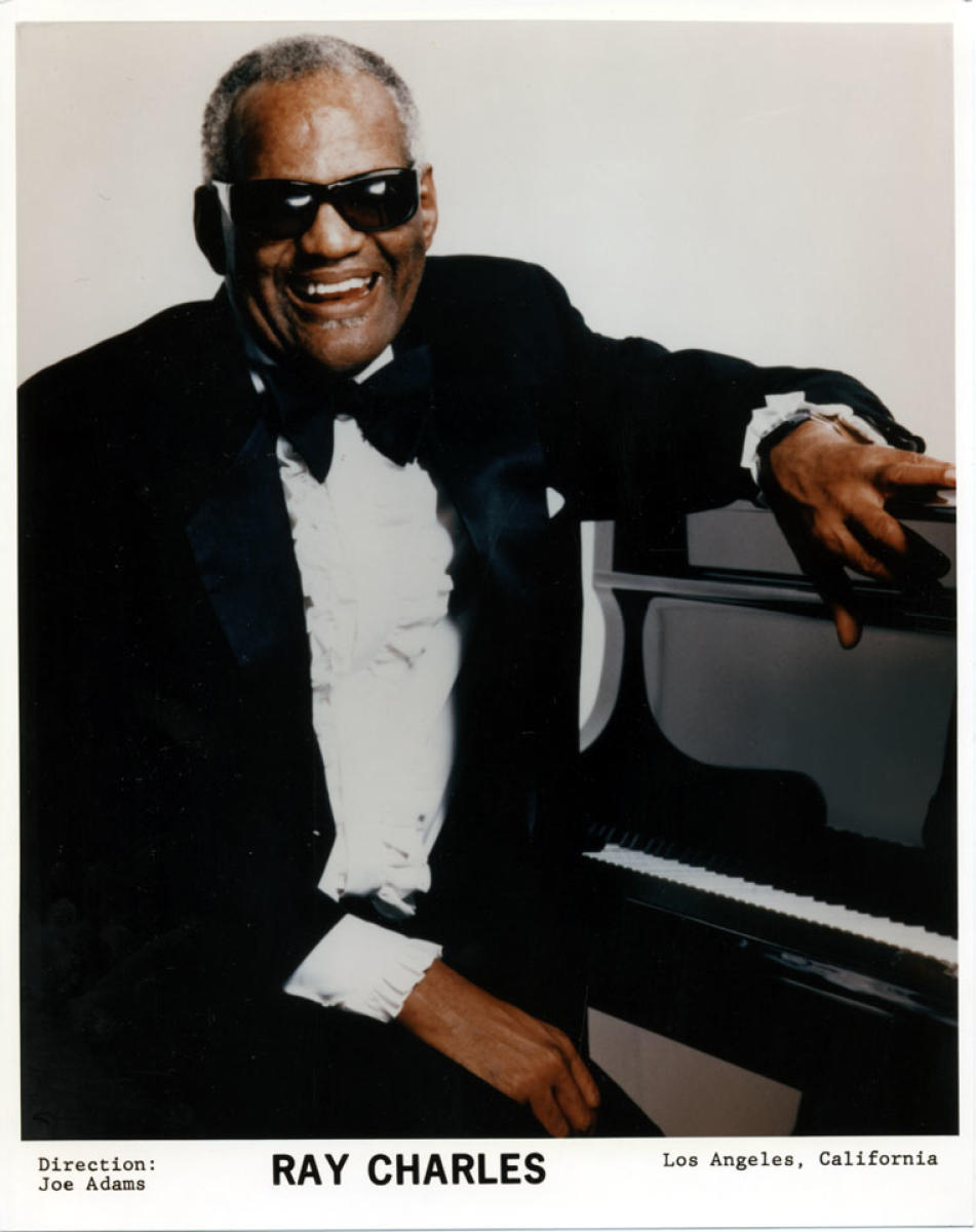 Ray Charles Vintage Concert Photo Promo Print at Wolfgang's
