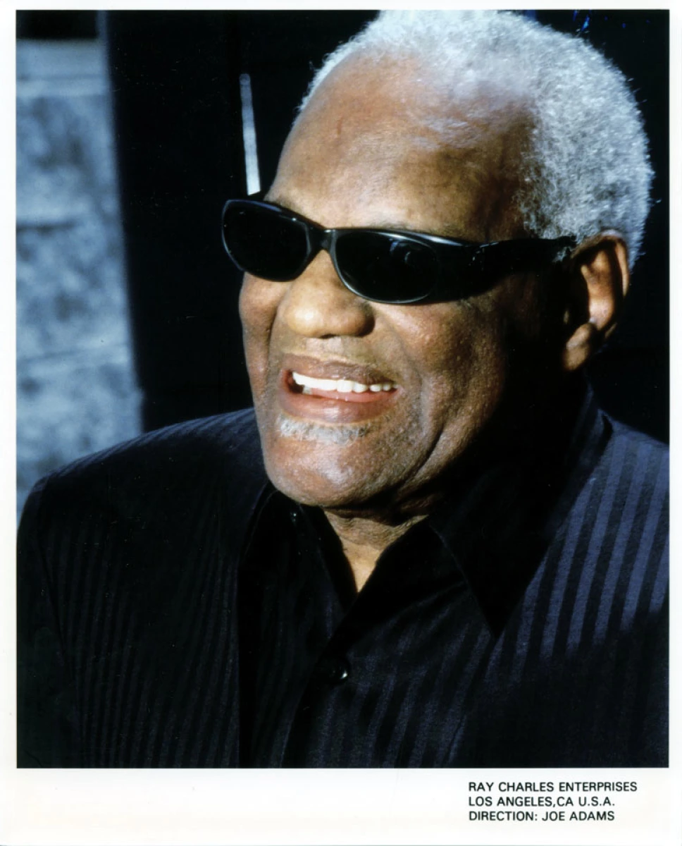 Ray Charles Vintage Concert Photo Promo Print at Wolfgang's