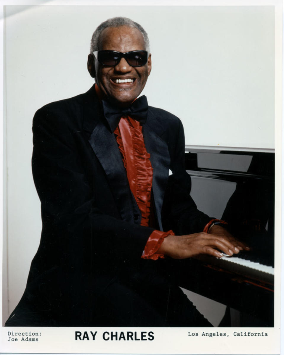 Ray Charles Vintage Concert Photo Promo Print at Wolfgang's