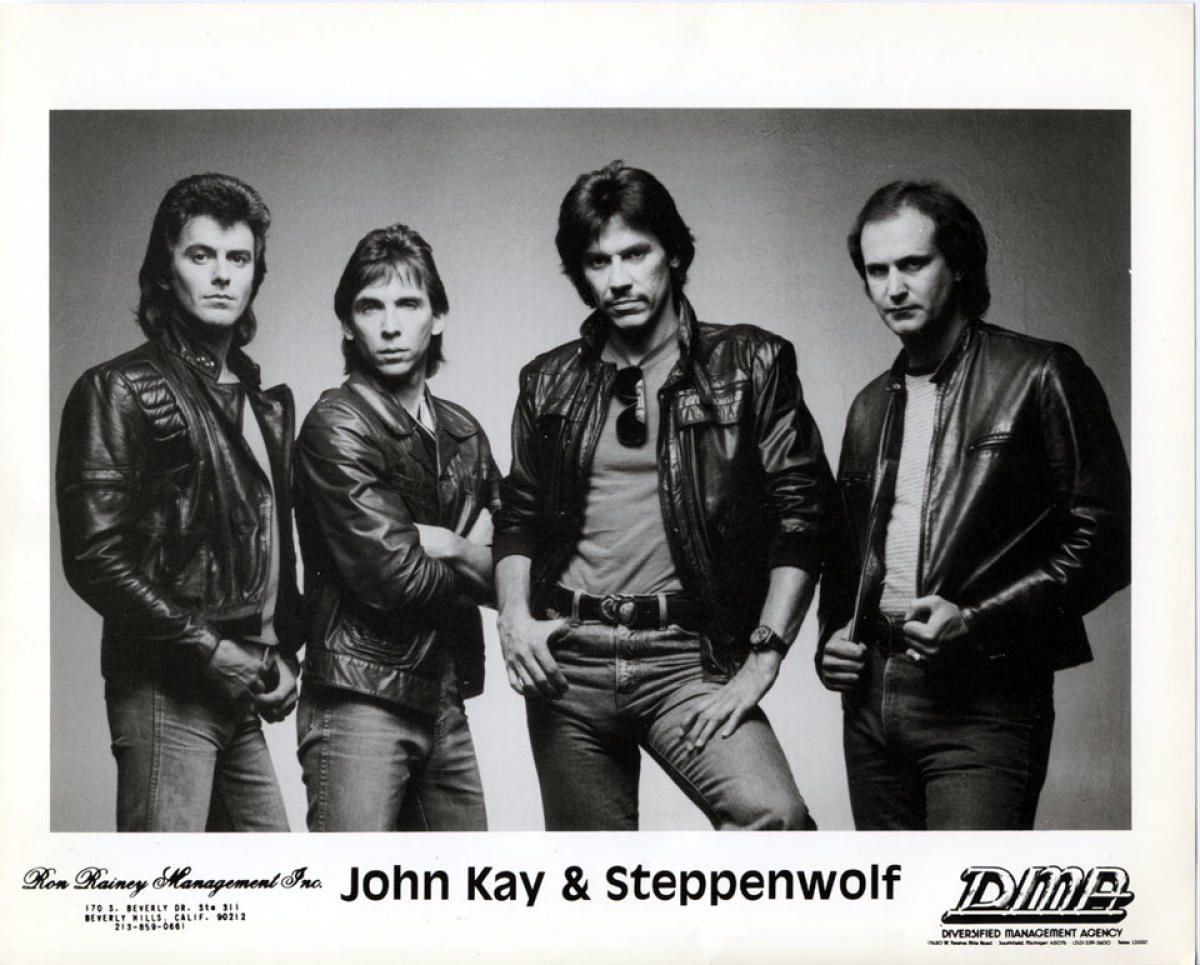 John Kay Vintage Concert Photo Promo Print at Wolfgang's