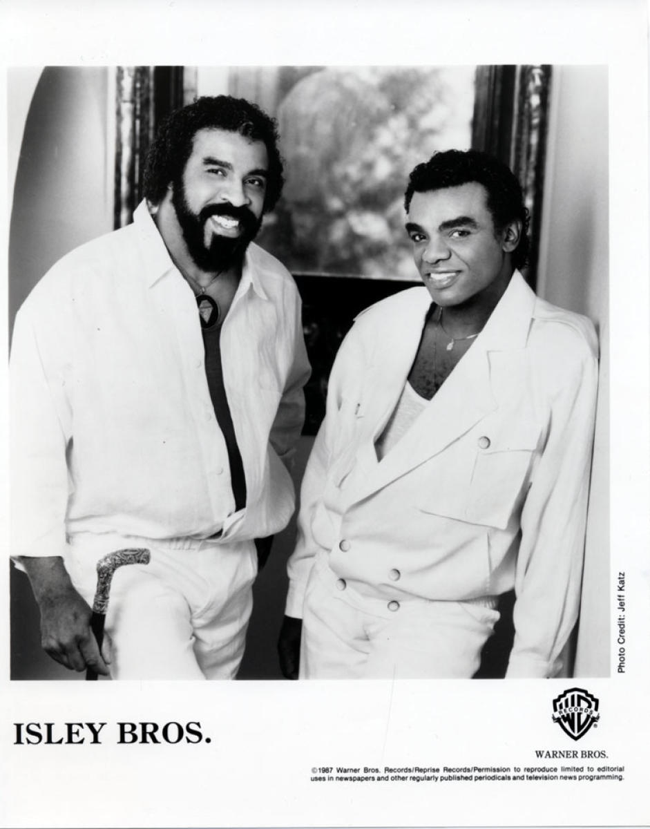 The Isley Brothers Vintage Concert Photo Promo Print, 1987 at Wolfgang's