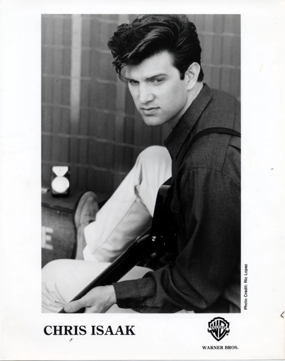 Chris Isaak Vintage Concert Photo Promo Print, 1985 at Wolfgang's