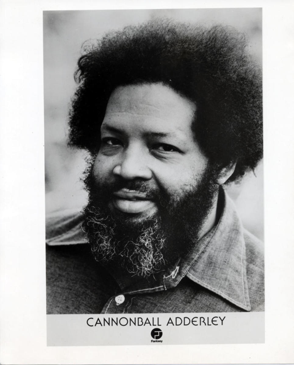 Cannonball Adderley Vintage Concert Photo Promo Print at Wolfgang's