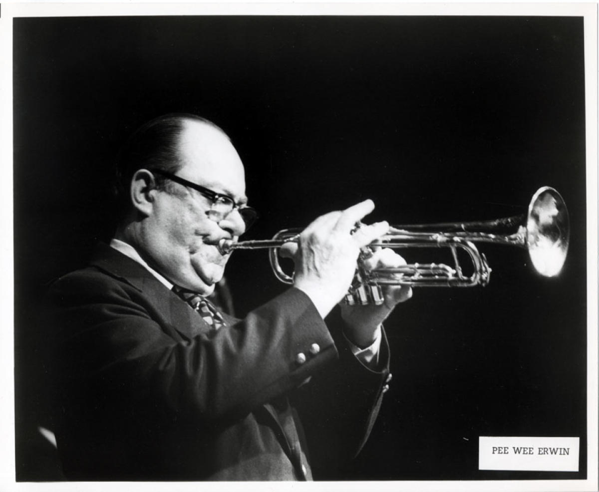 Pee Wee Erwin Vintage Concert Photo Promo Print at Wolfgang's