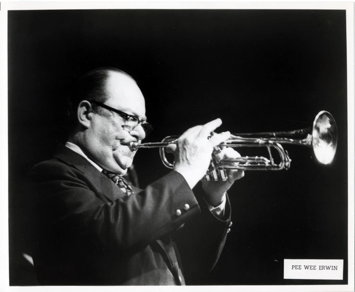 Pee Wee Erwin Vintage Concert Photo Promo Print at Wolfgang's