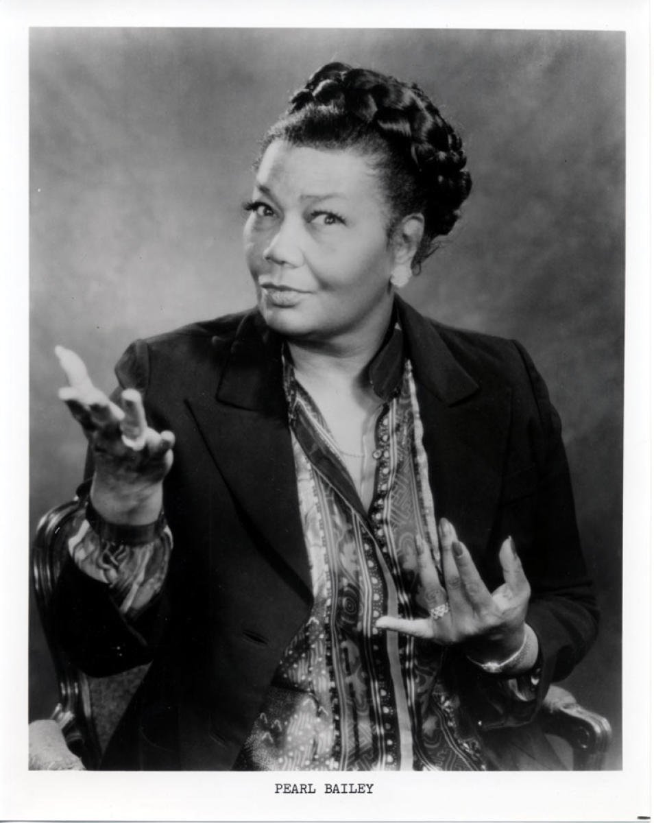 Pearl Bailey Vintage Concert Photo Promo Print at Wolfgang's
