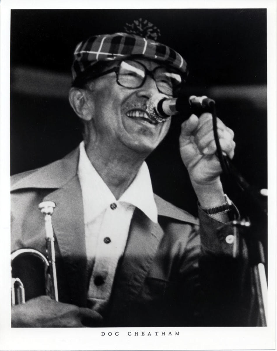 Doc Cheatham Vintage Concert Photo Promo Print at Wolfgang's