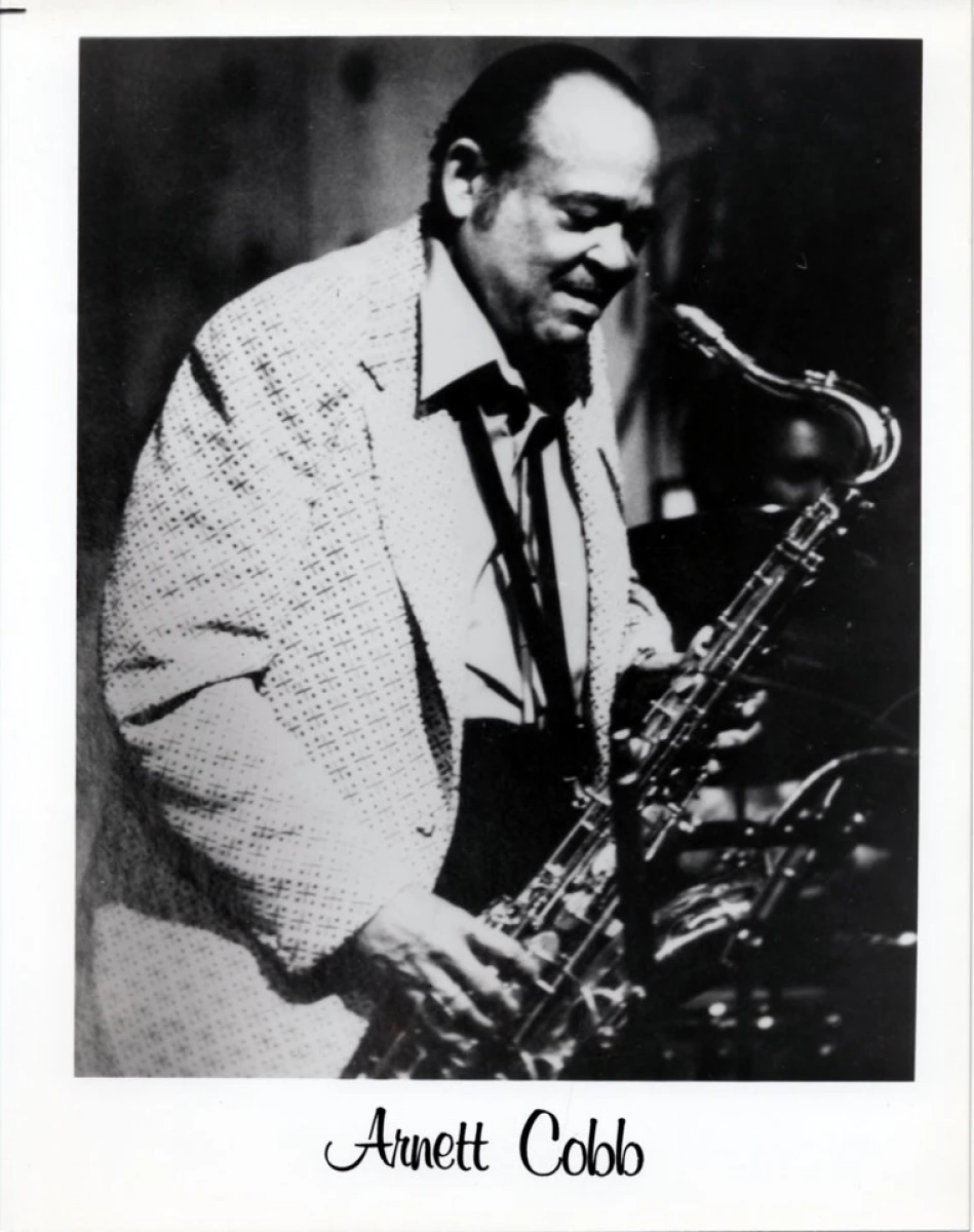 Arnett Cobb Vintage Concert Photo Promo Print at Wolfgang's