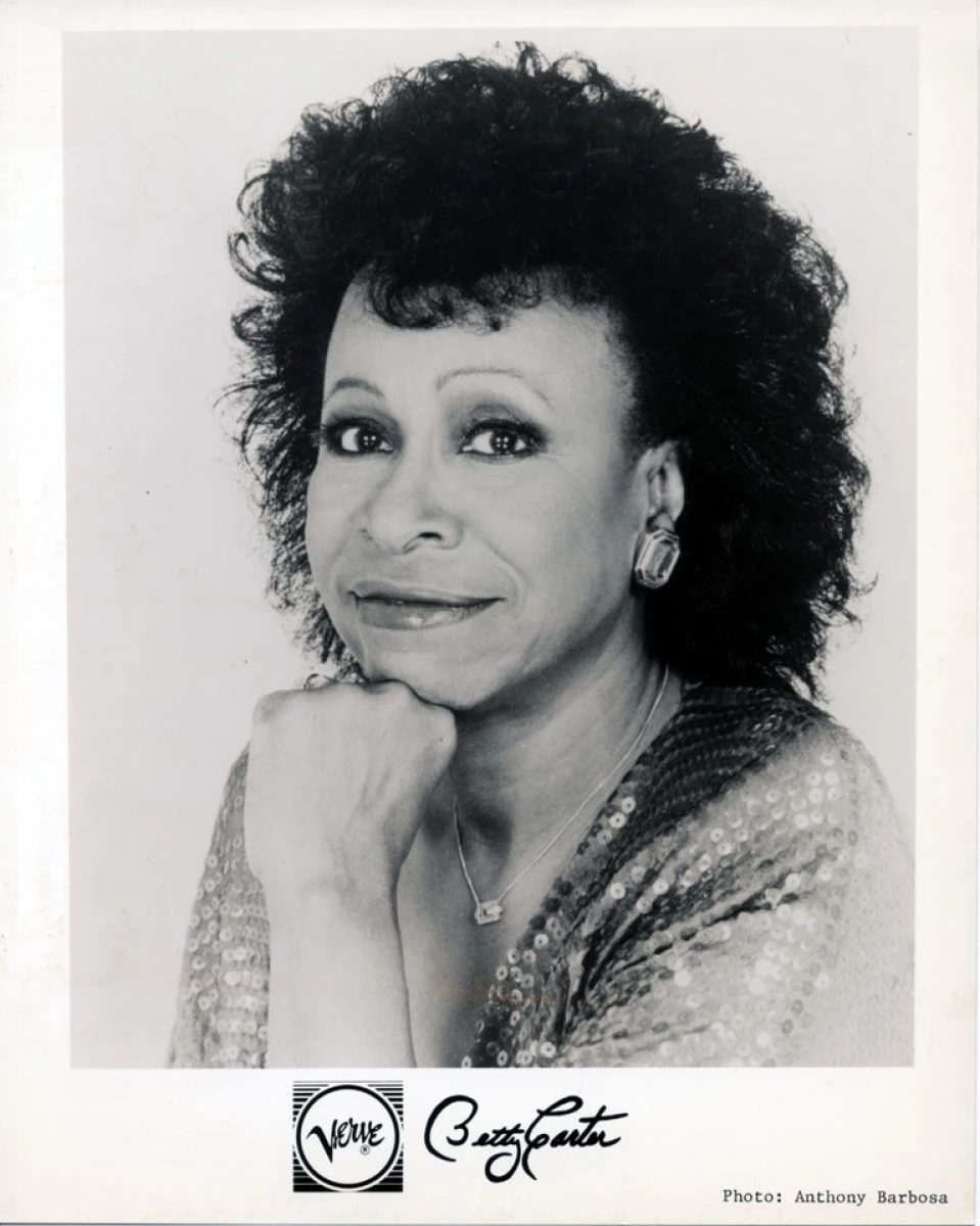 Betty Carter Vintage Concert Photo Promo Print at Wolfgang's