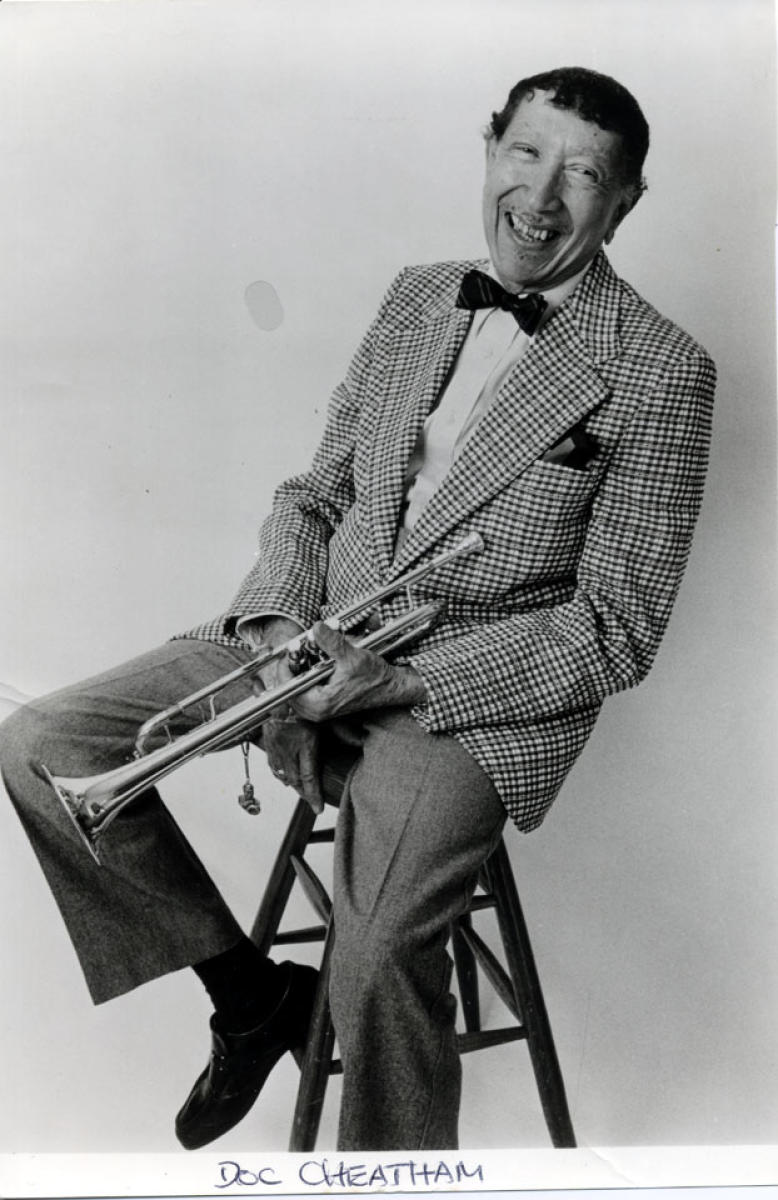 Doc Cheatham Vintage Concert Photo Promo Print at Wolfgang's