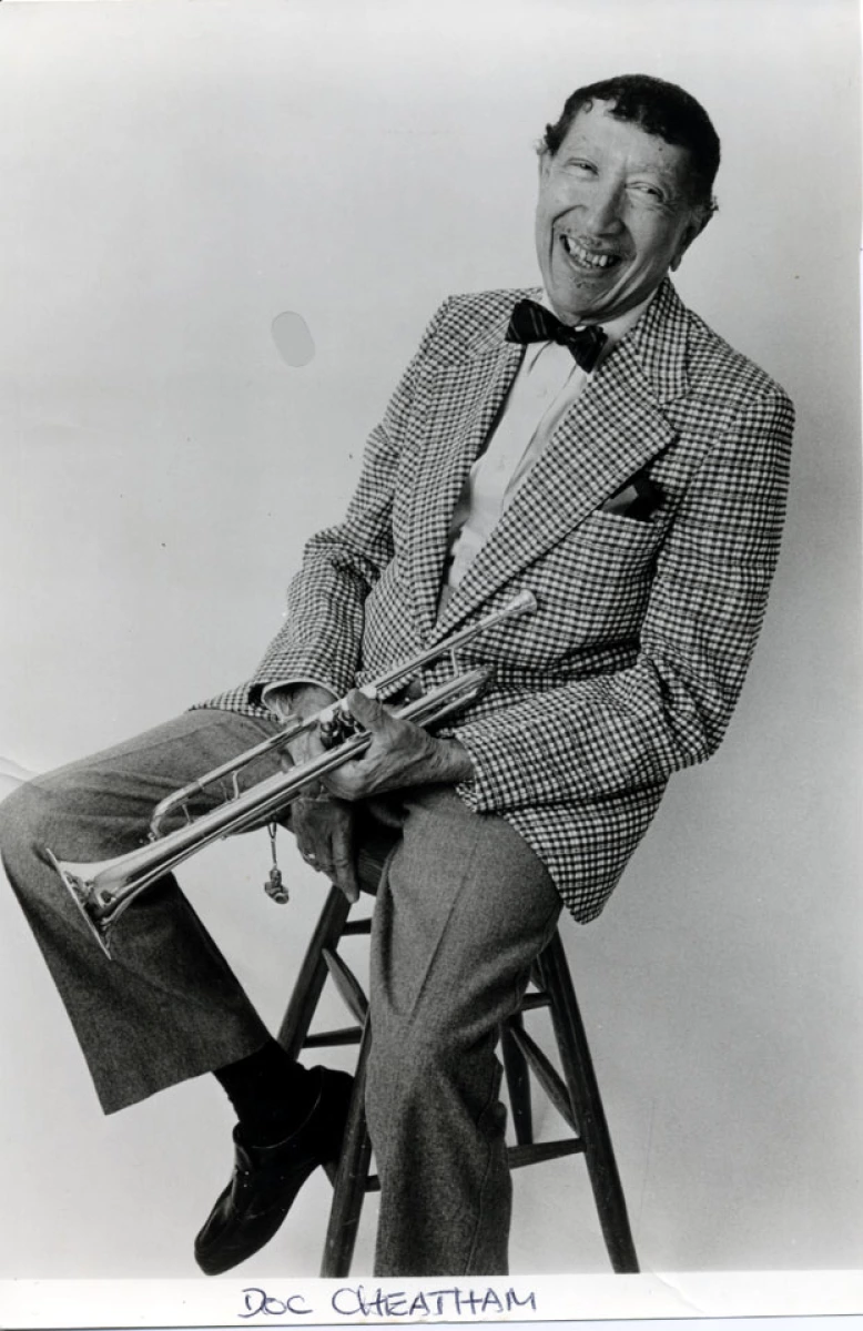 Doc Cheatham Vintage Concert Photo Promo Print at Wolfgang's