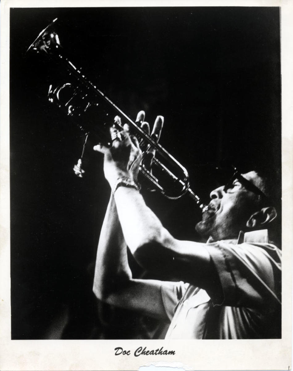 Doc Cheatham Vintage Concert Photo Promo Print at Wolfgang's