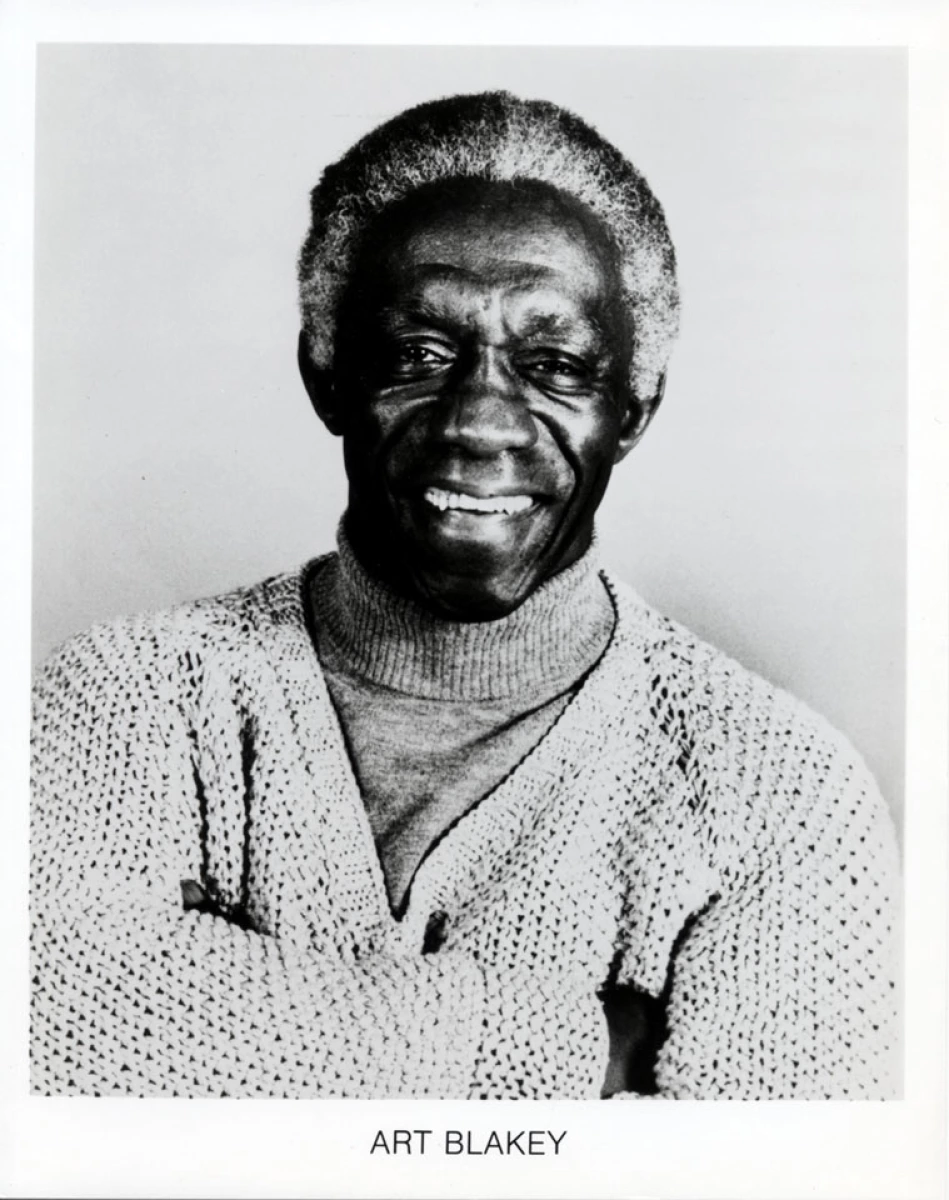 Art Blakey Vintage Concert Photo Promo Print at Wolfgang's