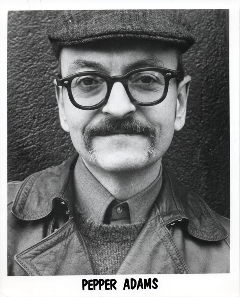 Pepper Adams Vintage Concert Photo Promo Print at Wolfgang's
