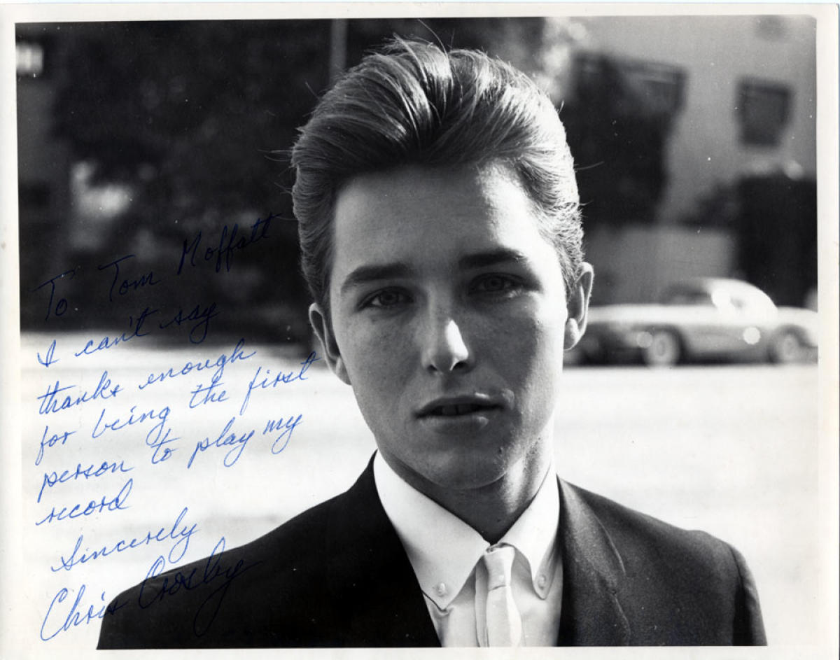 Chris Crosby Vintage Concert Photo Promo Print at Wolfgang's