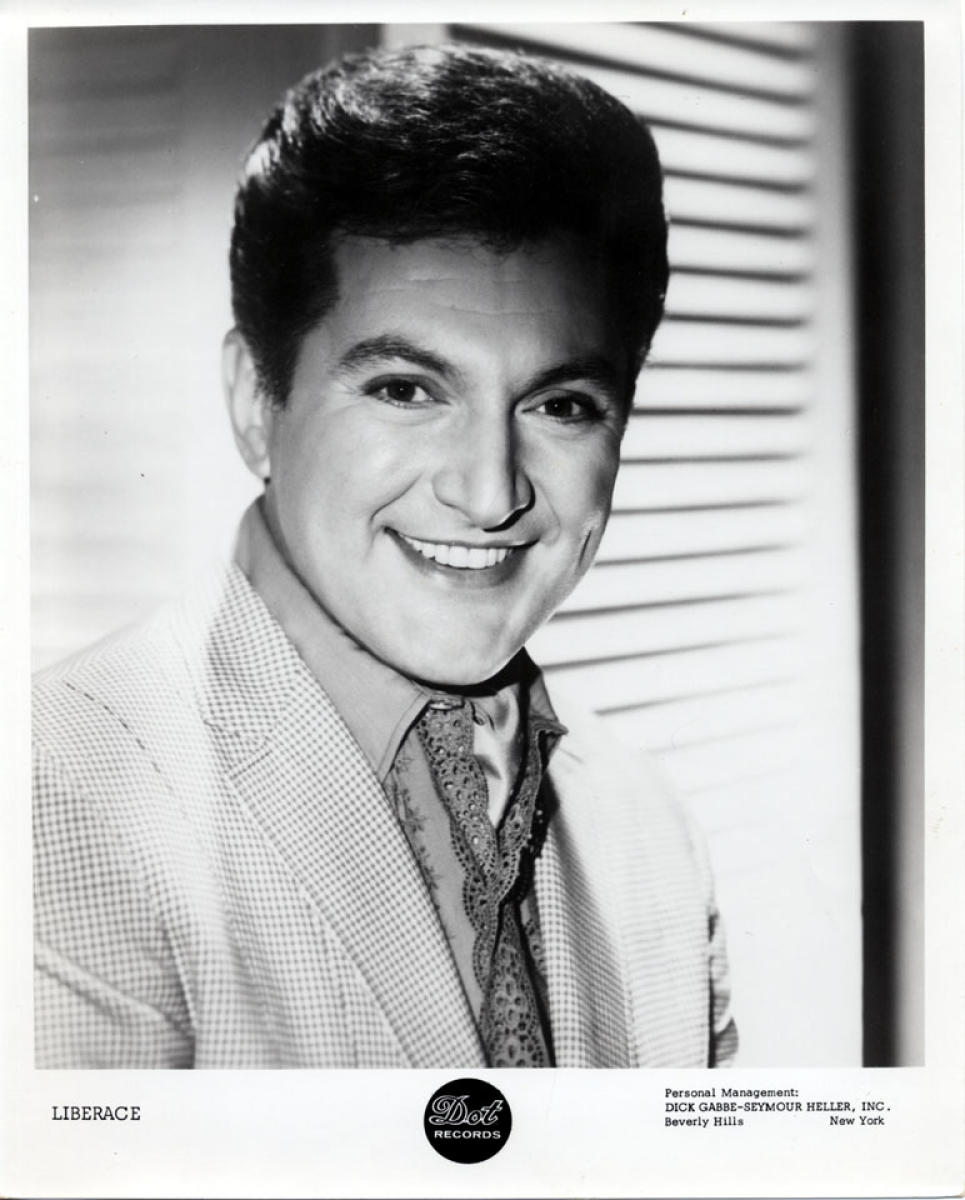 Liberace Vintage Concert Photo Promo Print at Wolfgang's