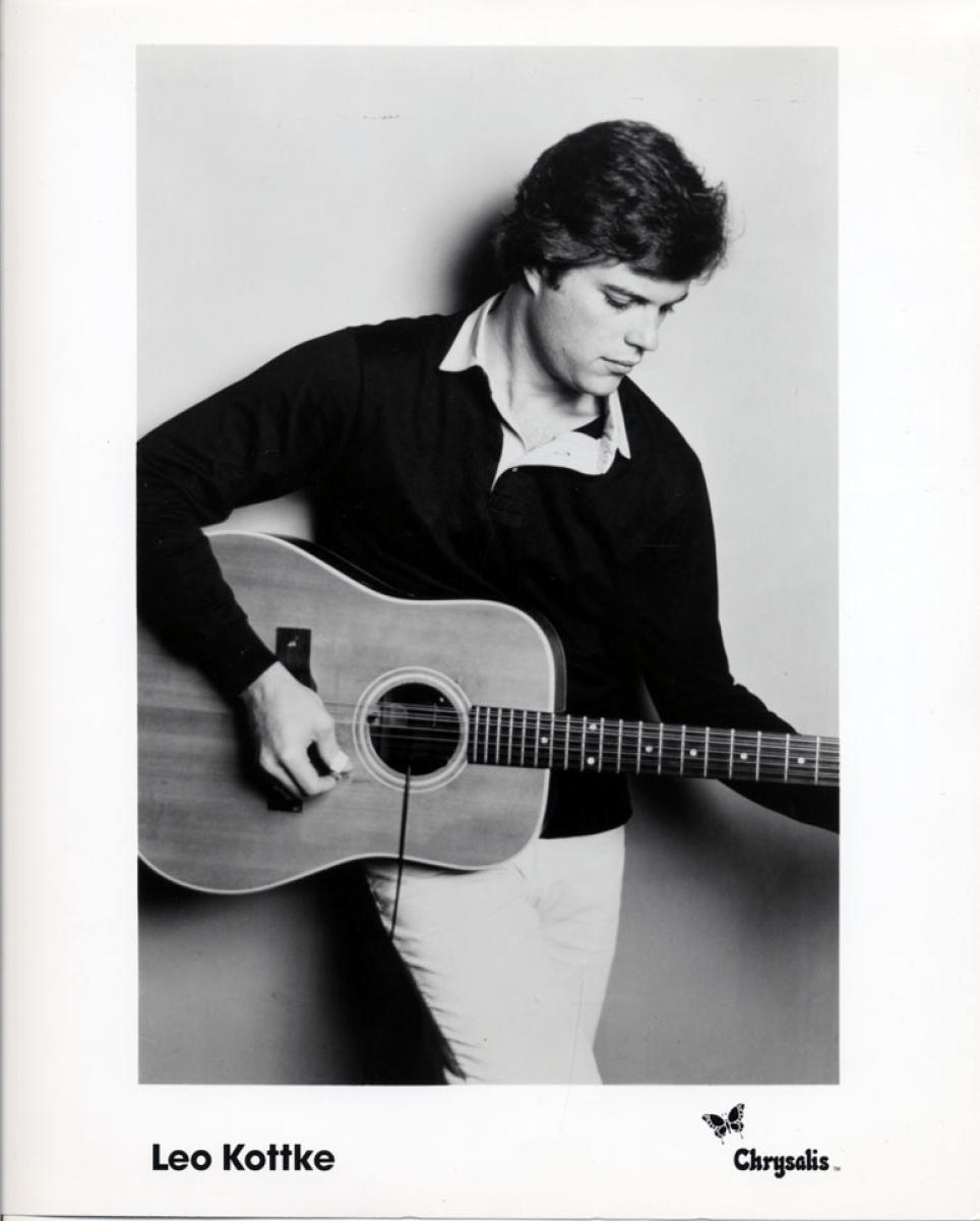 Leo Kottke Vintage Concert Photo Promo Print at Wolfgang's