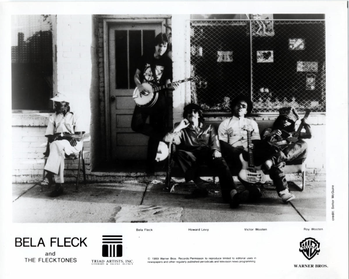 Bela Fleck & The Flecktones Vintage Concert Photo Promo Print at Wolfgang's