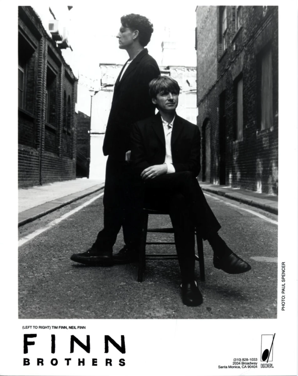 Finn Brothers Vintage Concert Photo Promo Print at Wolfgang's