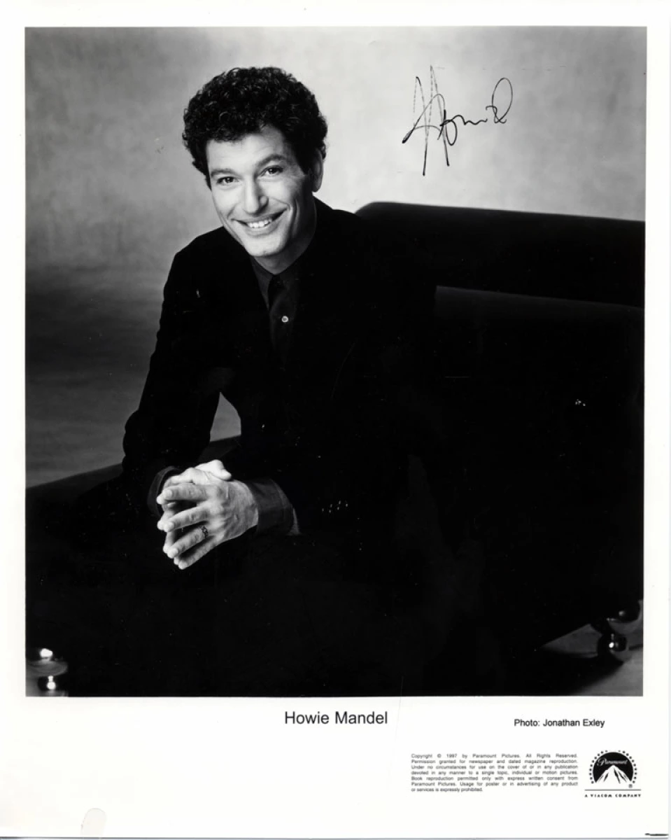 Howie Mandel Vintage Concert Photo Promo Print at Wolfgang's