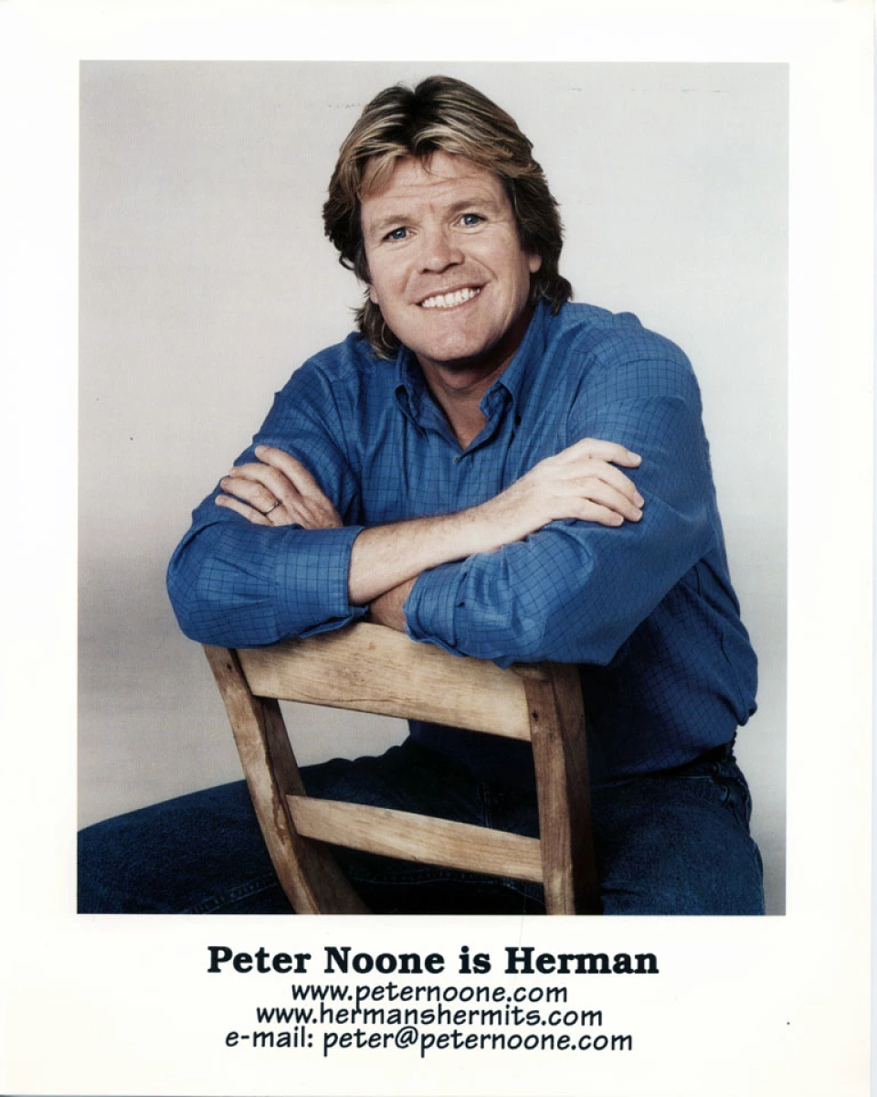 Peter Noone Vintage Concert Photo Promo Print at Wolfgang's
