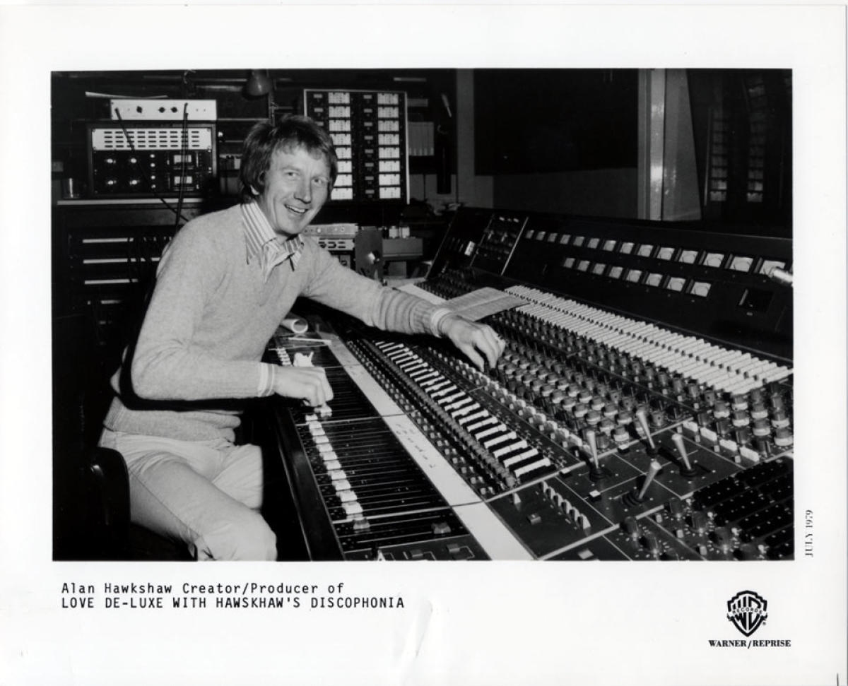 Alan Hawkshaw Vintage Concert Photo Promo Print at Wolfgang's