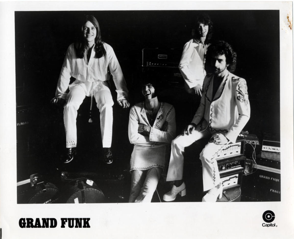 Grand Funk Vintage Concert Photo Promo Print at Wolfgang's