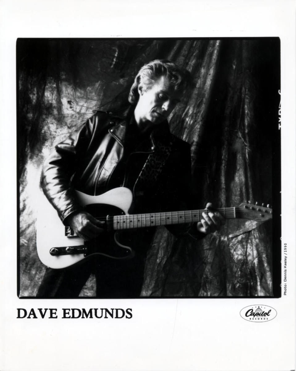 Dave Edmunds Vintage Concert Photo Promo Print, 1990 at Wolfgang's