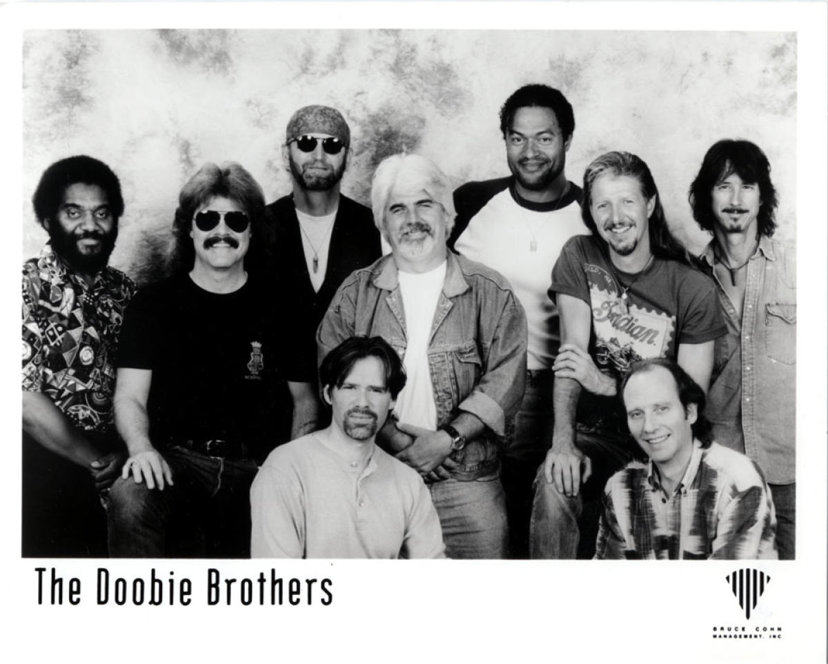 The Doobie Brothers Vintage Concert Photo Promo Print at Wolfgang's