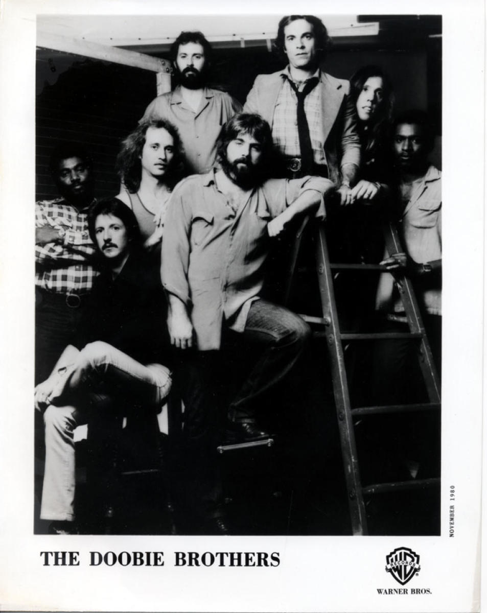 The Doobie Brothers Vintage Concert Photo Promo Print, 1980 at Wolfgang's