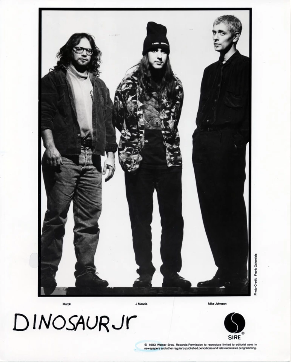Dinosaur Jr. Vintage Concert Photo Promo Print, 1993 at Wolfgang's