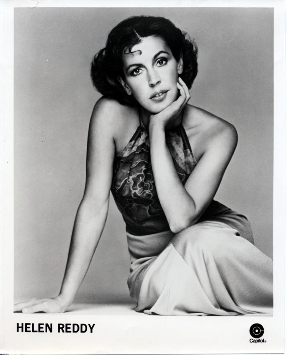 Helen Reddy Vintage Concert Photo Promo Print at Wolfgang's