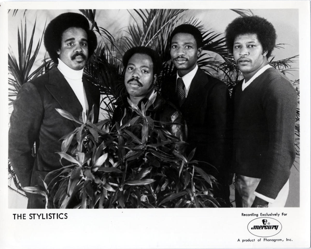 The Stylistics Vintage Concert Photo Promo Print at Wolfgang's