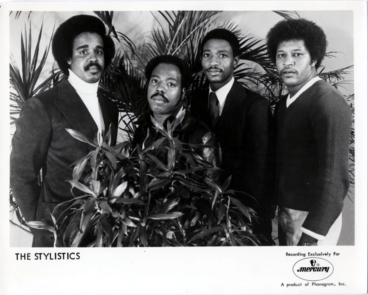 The Stylistics Vintage Concert Photo Promo Print at Wolfgang's