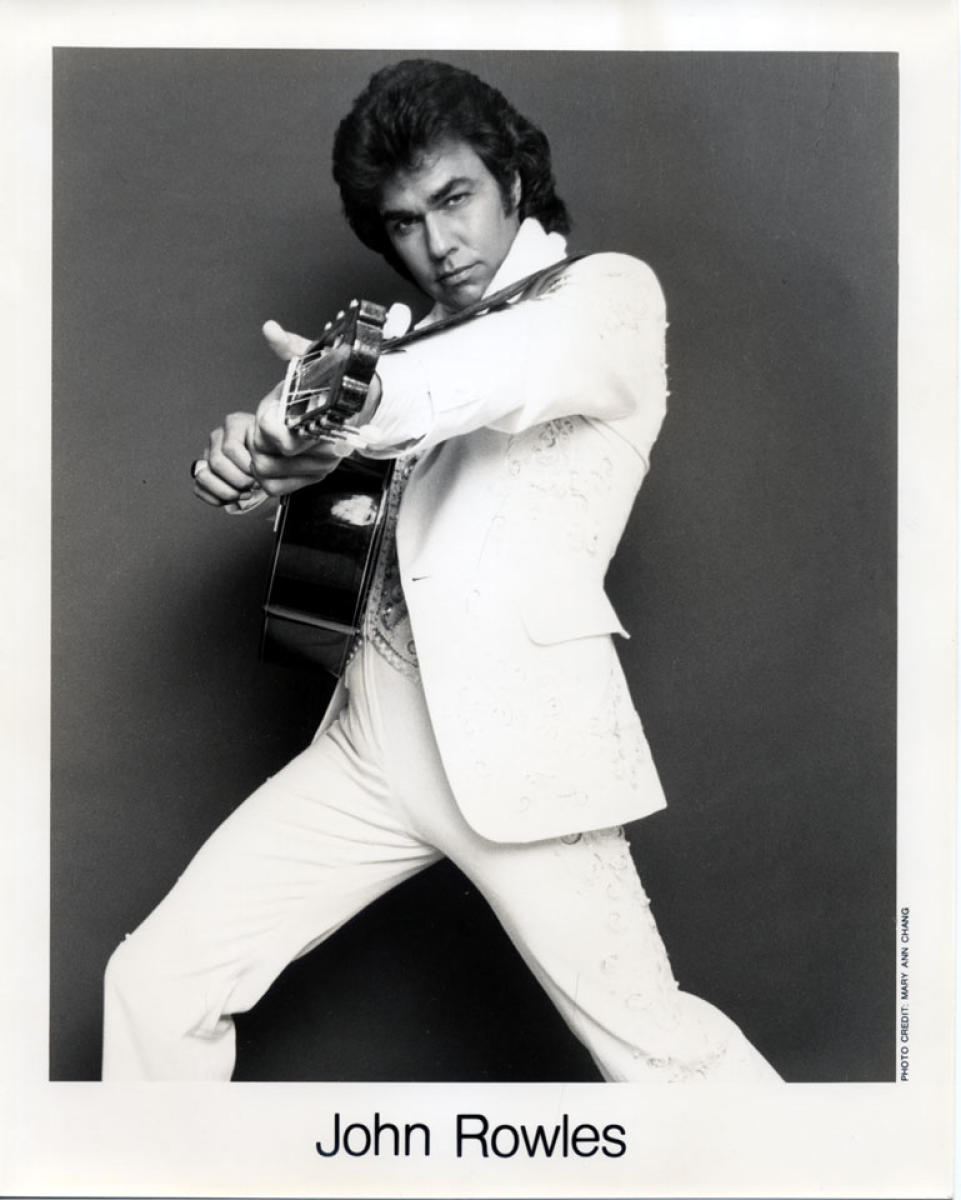 John Rowles Vintage Concert Photo Promo Print at Wolfgang's