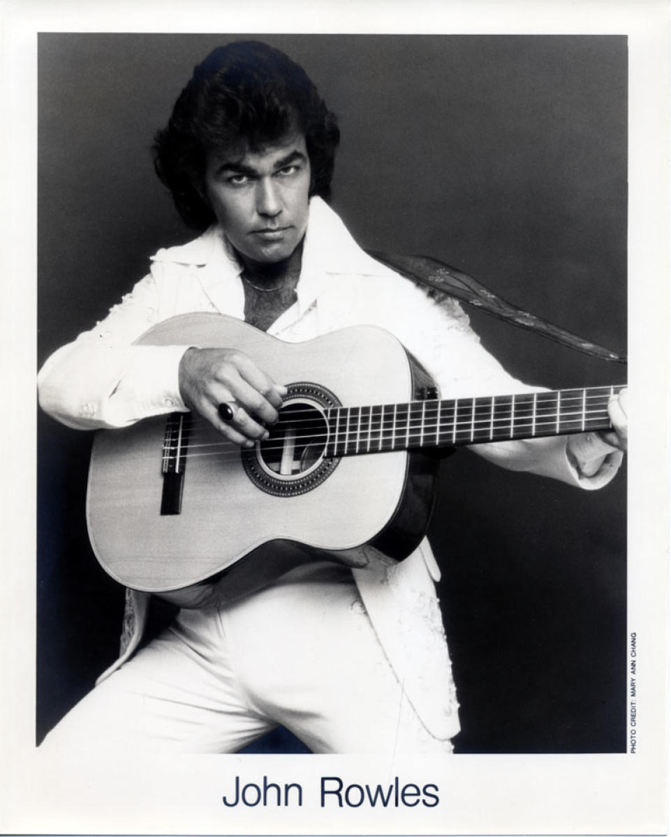 John Rowles Vintage Concert Photo Promo Print at Wolfgang's