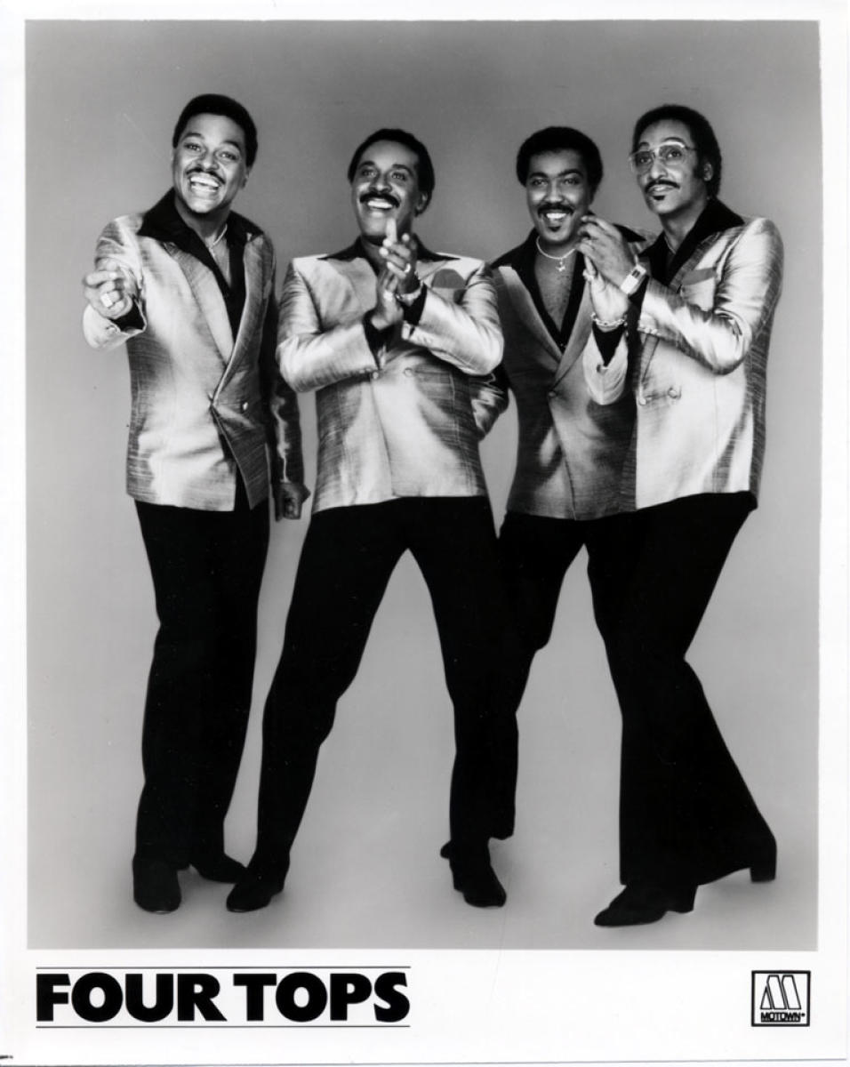 The Four Tops Vintage Concert Photo Promo Print at Wolfgang's