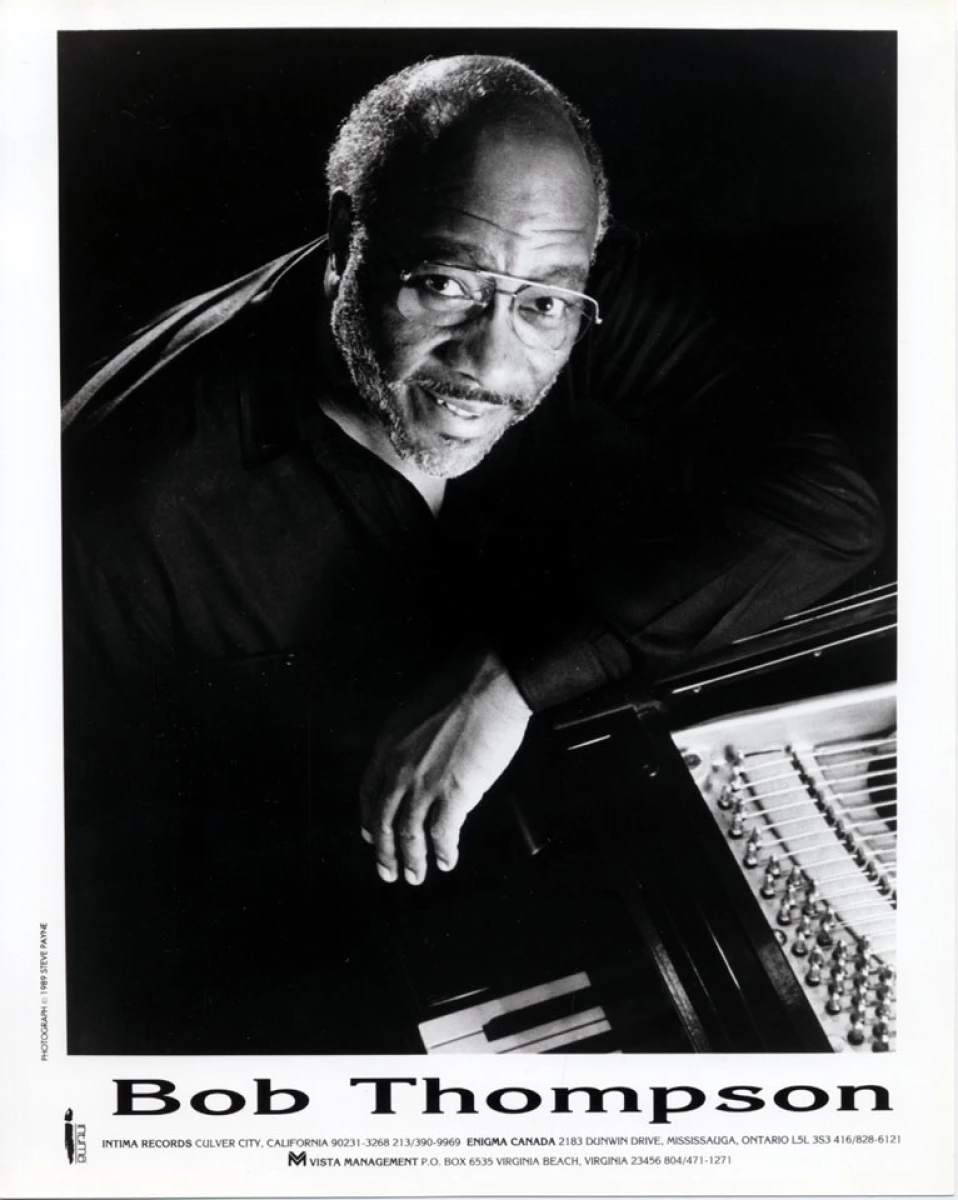 Bob Thompson Vintage Concert Photo Promo Print, 1989 at Wolfgang's