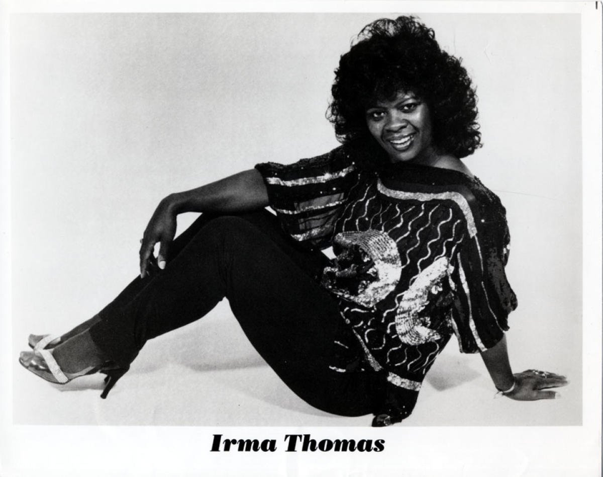 Irma Thomas Vintage Concert Photo Promo Print at Wolfgang's
