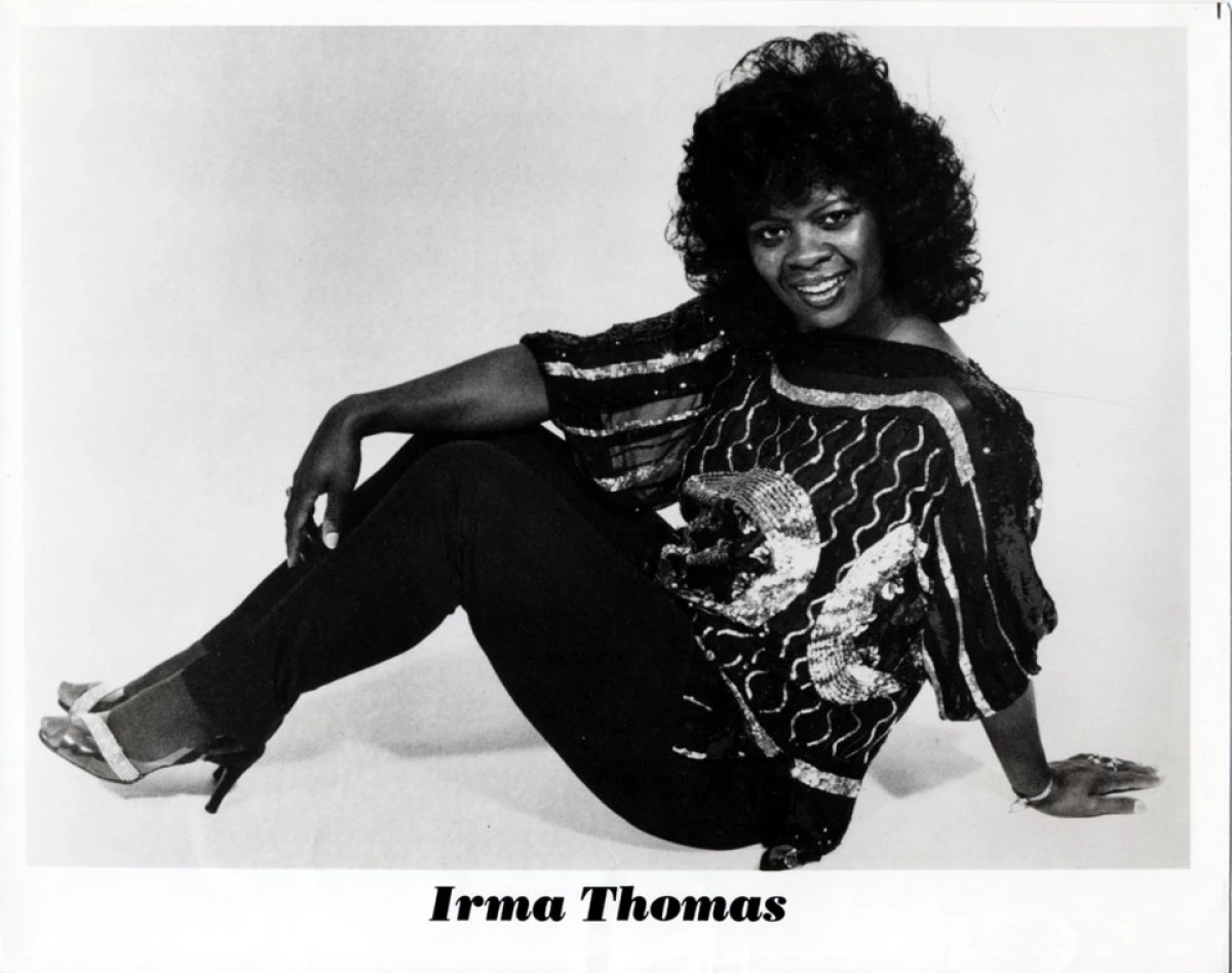 Irma Thomas Vintage Concert Photo Promo Print at Wolfgang's
