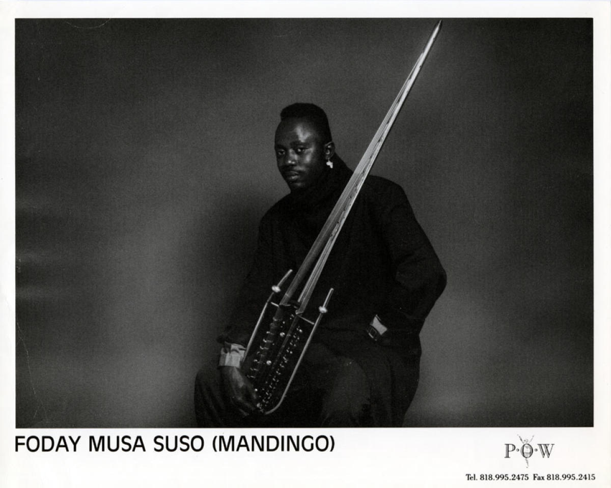 Foday Musa Suso Vintage Concert Photo Promo Print at Wolfgang's