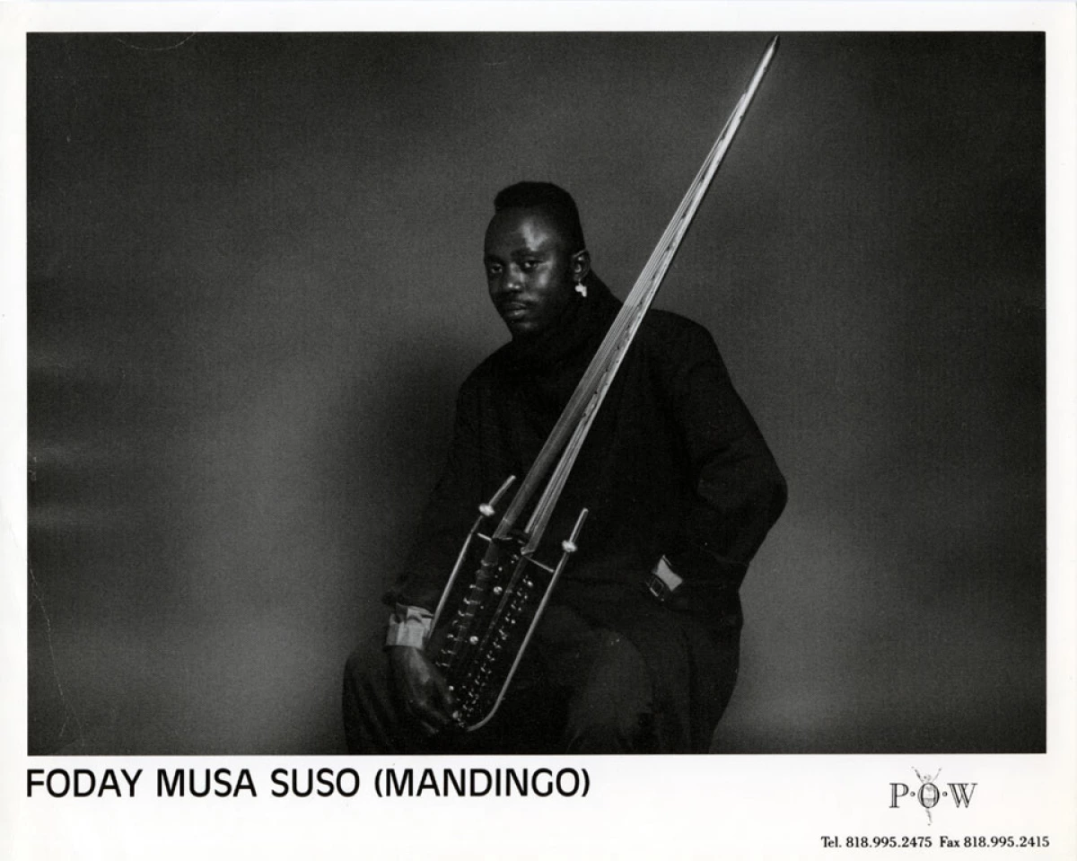 Foday Musa Suso Vintage Concert Photo Promo Print at Wolfgang's