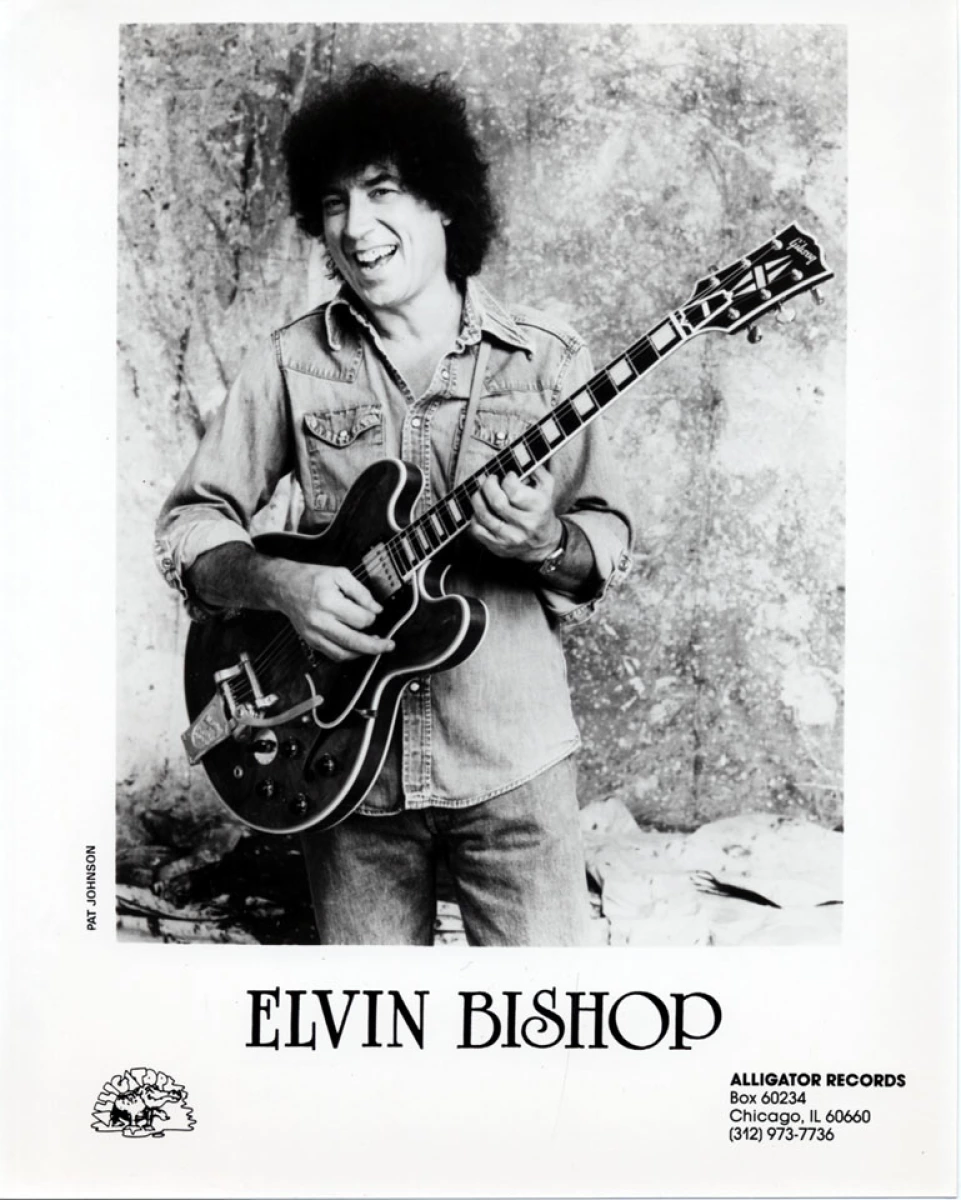 Elvin Bishop Vintage Concert Photo Promo Print at Wolfgang's
