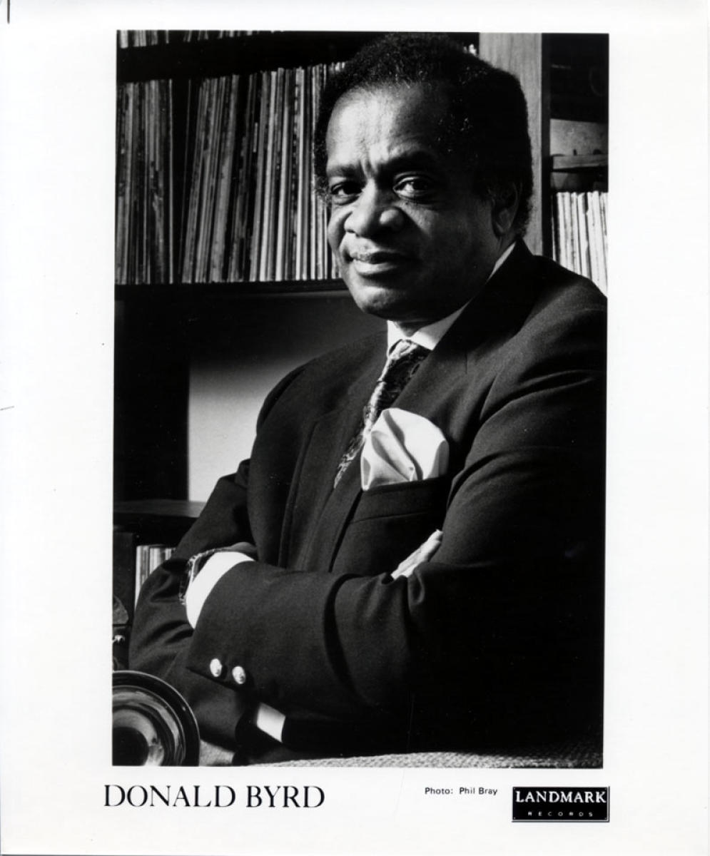 Donald Byrd Vintage Concert Photo Promo Print at Wolfgang's
