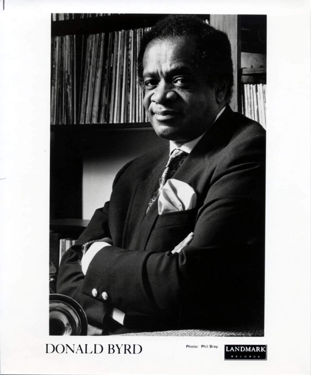 Donald Byrd Vintage Concert Photo Promo Print at Wolfgang's